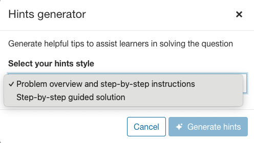 What is Math AI? – Learnosity Author Guide