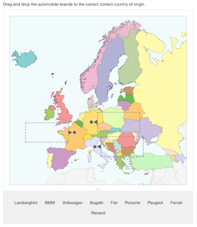 Label Image with Drag & Drop – Learnosity Author Guide